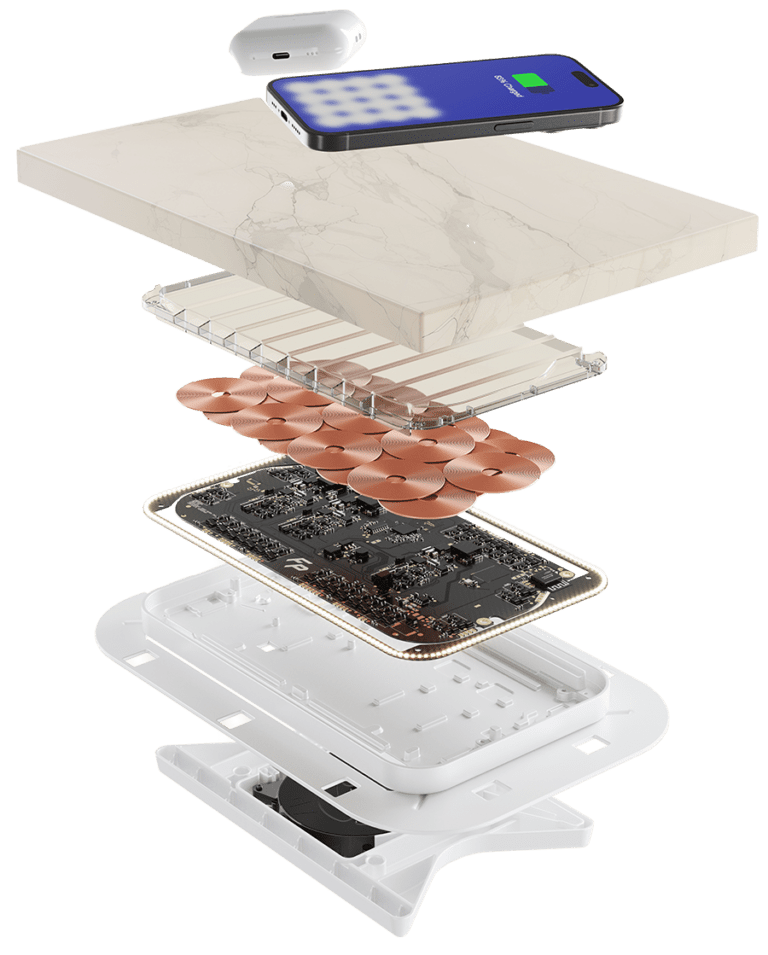 FreePower Countertop Wireless Charging by Countertops of Memphis